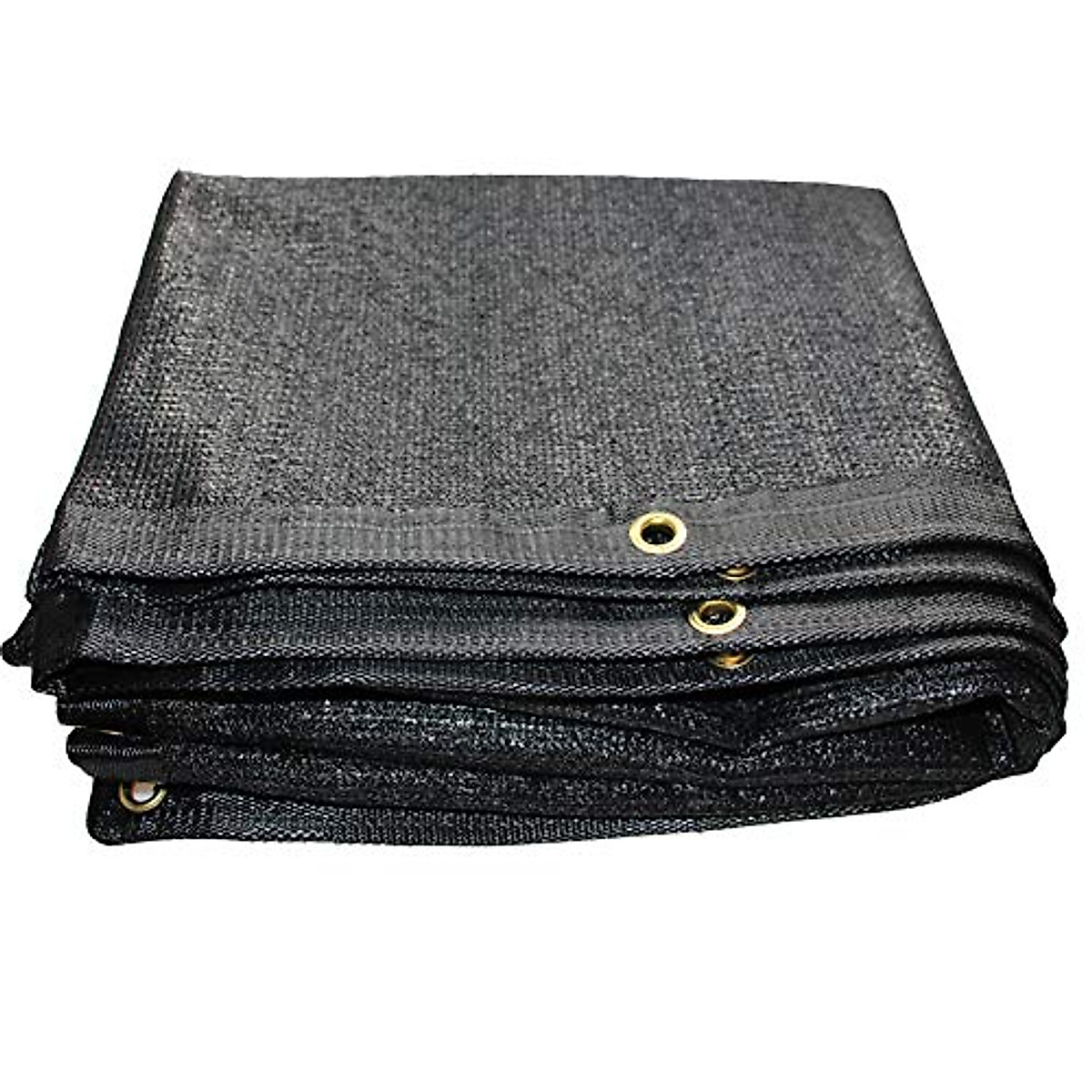 FOTMISHU 90% Sunblock Shade Cloth 6ftx8ft+4pcs 4" Ball Bungee,Anti-Aging Sun Mesh UV Resistant net,wit Garden Shade Mesh Tarp for Plant Cover,Greenhouse,Barn, Kennel,Carport,Flowers,Plants,Patio Lawn