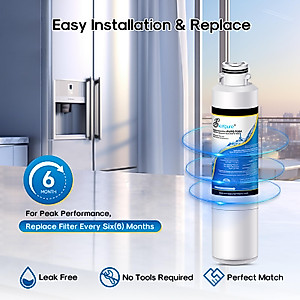 EXCELPURE DA29-00020B Replacement for Samsung HAF-CIN, RF28HMEDBSR,DA97-08006A, RF28HFEDBSR, RF28JBEDBSG, RF261BEAESR, RF4287HARS, RF263BEAESR, RF23HCEDBSR, RF28HFEDTSR,Refrigerator Water Filter,4PACK