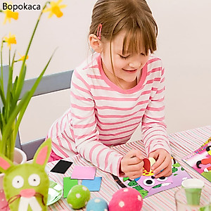 GenericBrands 10pcs 3D EVA Foam Sticker Puzzle DIY Cartoon Animal Learning Education Toys for Toddler Kids Art Craft Kits, Early Learning Games Handmade Art Kit for Preschool Toddlers Boys Girls.