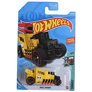 Hot Wheels Pixel Shaker, [Yellow] 59/250 Tooned 4/5