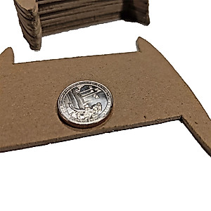 Ribbon Storage Ribbon Spools (50 spools) - Craft Organizer-Wrapping Paper Storage-Bin-Storage Cabinet Organization-Twine Storage Wrapping Lace Storage (Medium Long)