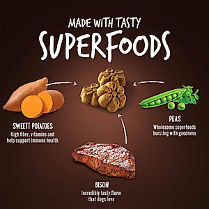 Fruitables Skinny Mini Low Calorie Dog Treats, Healthy Soft Dog Treats for Senior Dogs or Pups, Training Sweet Potato Dog Treats, 12 oz (Variety)