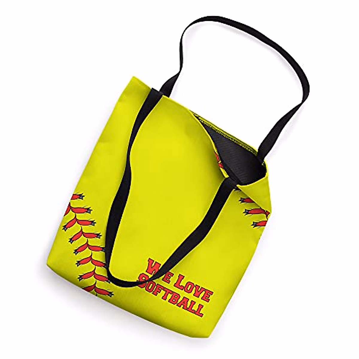 We Love Softball Tote Bag