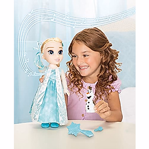 Disney Frozen Elsa Doll Classic My Singing Friend Elsa Doll & Olaf Figure