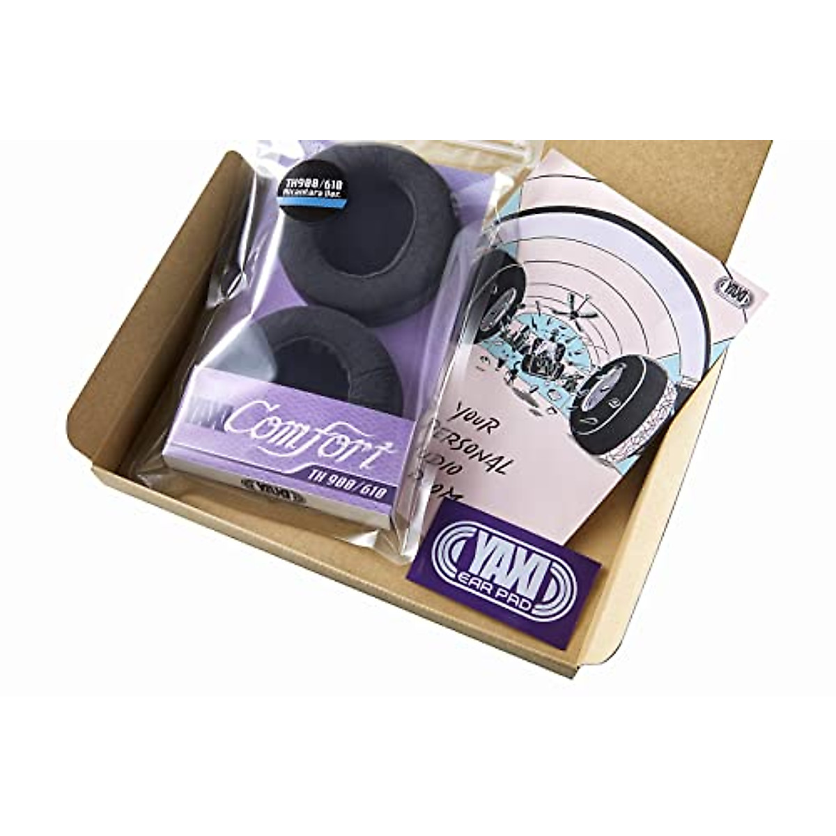 YAXI Comfort TH900/TH610/TH600/TH-X00 Earpads (Alcantara)