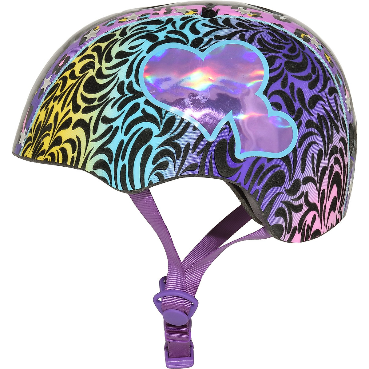 Raskullz Wild Gurrlz Helmet, Multicolored, Ages 5+