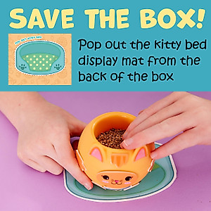 Creativity for Kids Plant-A-Pet: Kitty - Arts and Crafts for Ages 6-8+, Gifts for Girls and Stocking Stuffers, Boy and Girl Toys, Chia Seed Plant Pet