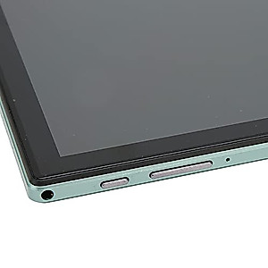 SHYEKYO Tablet PC, 4G LTE 5G WiFi 8MP 20MP Camera 10.1 Inch IPS Office Tablet 8GB RAM 128GB ROM US Plug 100‑240V for Travel (Green)