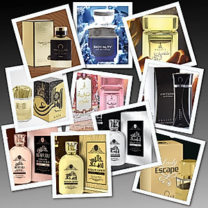 Maison d'Orient Men's Perfume Sampler Lot x 20 Sample Vials - Designer Fragrance Samples from the House of KHALIS Fragrances Dubai