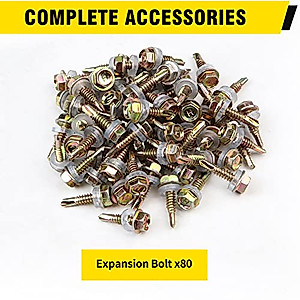 Woodworks Pergola pergola Brackets 3-Way Right Angle Corner Bracket DIY Elevated Wood Stand 4PACK with Screws for 6x6 (Actual: 5.5x5.5 Inch) Lumber Pergola Gazebo