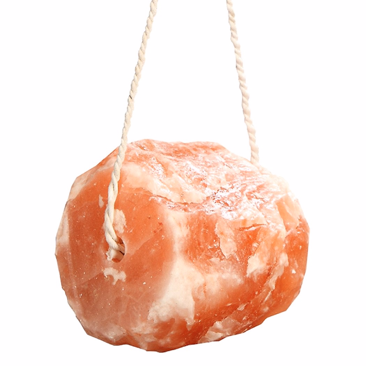 Himalayan Salt Licks Hanging 5 lb w/Rope for Horse, Equine, Cattle, Livestock, Llama, Goat, and/or Sheep