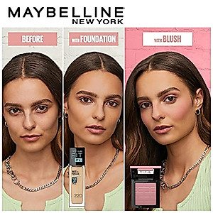Maybelline Fit Me Blush, Lightweight, Smooth, Blendable, Long-lasting All-Day Face Enhancing Makeup Color, Wine, 1 Count