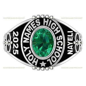 Custom 2024 2025 2026 Design Class ring in silver925