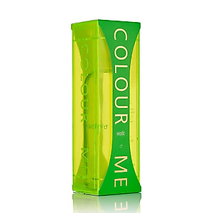 Milton-Lloyd Colour Me Volt - Cologne for Men - Aromatic Fougere Fragrances - Mens Cologne - Long Lasting Perfume for Men - Eau de Parfum - 3 oz
