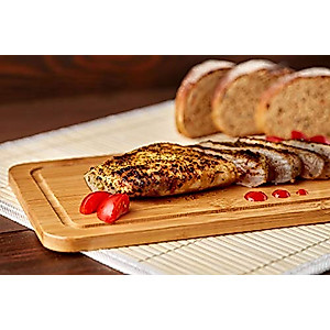 Personalized Grill Party Gift, Fathers Day Gift, Grill Master, BBQ Barbecue Lover, Housewarming Party Present, Birthday Gift for Men or Dad, Laser Engraved Wood Cutting Board, Customizable Sign