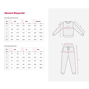 FOCO Kansas Jayhawks NCAA Womens Sherpa Lounge Set - L