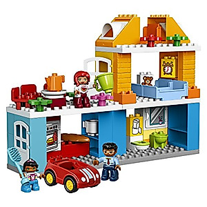 LEGO DUPLO My Town Family House 10835 Building Block Toys for Toddlers (69 Pieces)