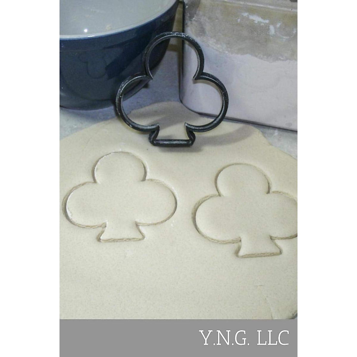 FRENCH SUIT SYMBOLS PLAYING CARDS DECK SPADE HEART DIAMOND CLUB SET OF 4 COOKIE CUTTER USA PR1174