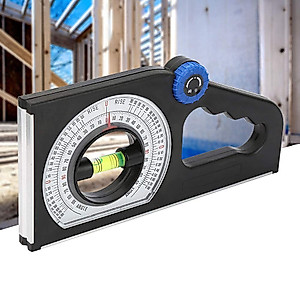 Engineering Inclinometer, Universal Slope Measuring Ruler Multifunction Angle Meter Gauge Measuring Instrument for Household Industrial Use