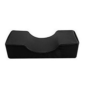 Eyelash Extension Neck Pillow with Memory Foam, Surface, Sturdy, Ergonomic U Shape, Side Pockets, Great Mother Day or Valentine Day