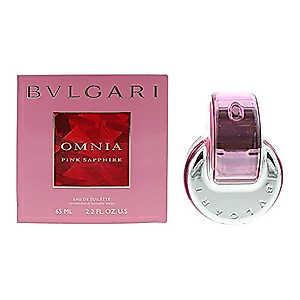 Bvlgari Omnia Pink Sapphire Eau de Toilette Spray, 2.2 Fl Oz