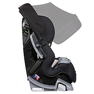 Baby Trend Cover Me 4-in-1 Infant Toddler Convertible Car Seat with Adjustable/Removable Canopy for Sun Protection & 2 Cup Holders, Modern Khaki