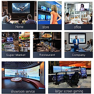 Video Wall Controller 2X3 4K,HDMI & DVI 4k Signal Input Makes 6 TV Screens Into 1 Wall Display Support IR Remote/RS232 and 180° Rotation,Support Video Wall Controller 2x2 4k 1x1, 1x2, 1x3, 1X4, 1x5