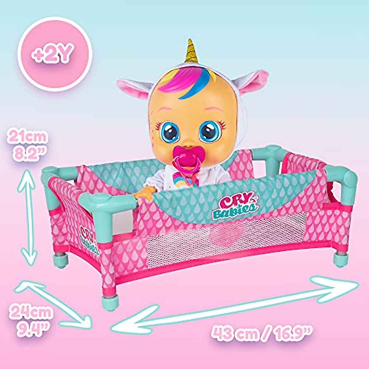 Cry Babies Doll Accessories, Pink
