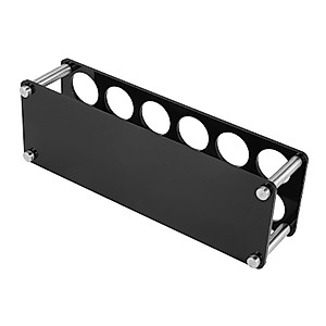 JUMYNOOY 12-Hole Acrylic Cup Holder, Shot Glass Holder, Shot Glasses Organizer, Beer Wine Glass Holder Acrylic Wine Glass Holder