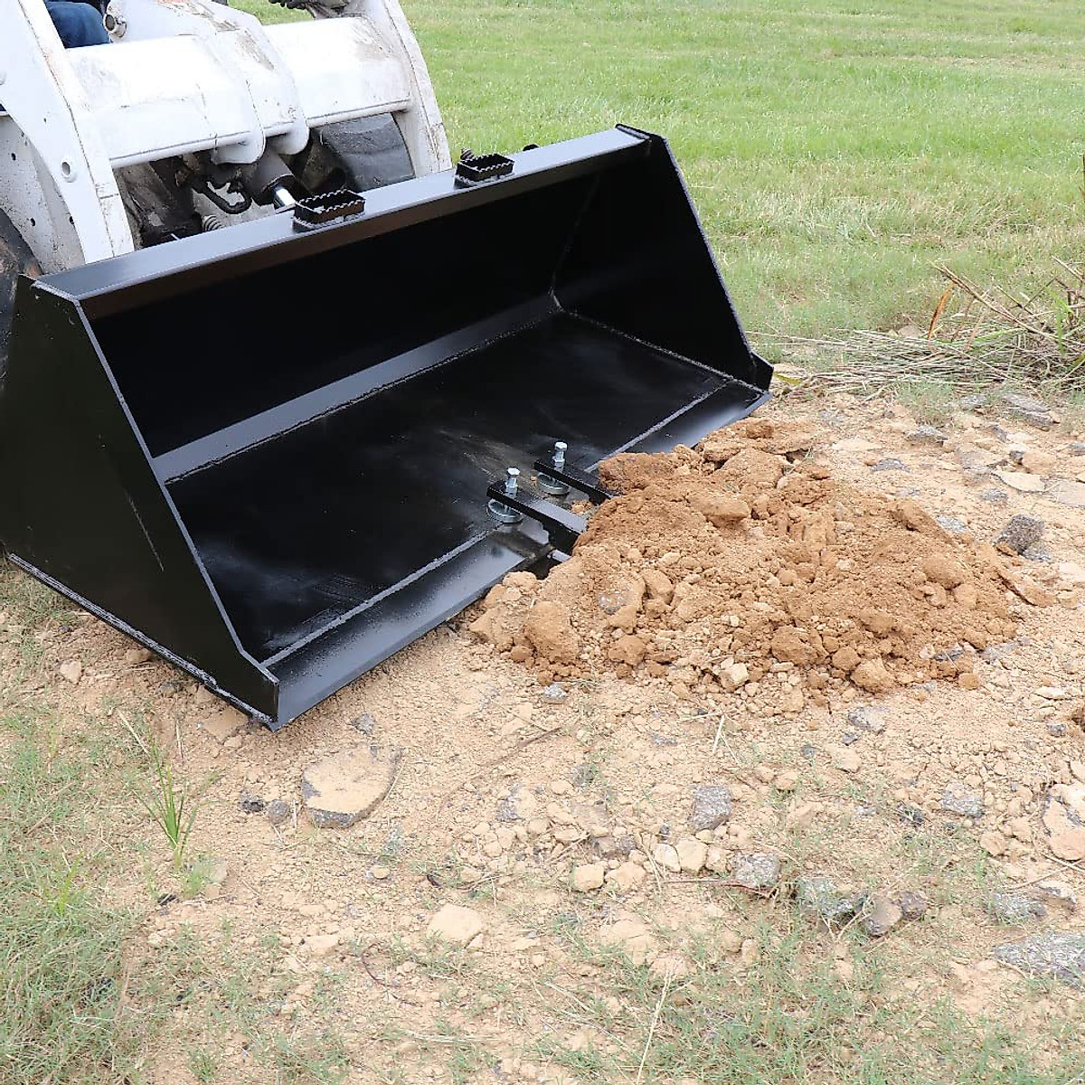Titan Attachments Clamp-On Quick Spade Combo 45" x 18" Dig Footings, Trenches, and Stump Removal