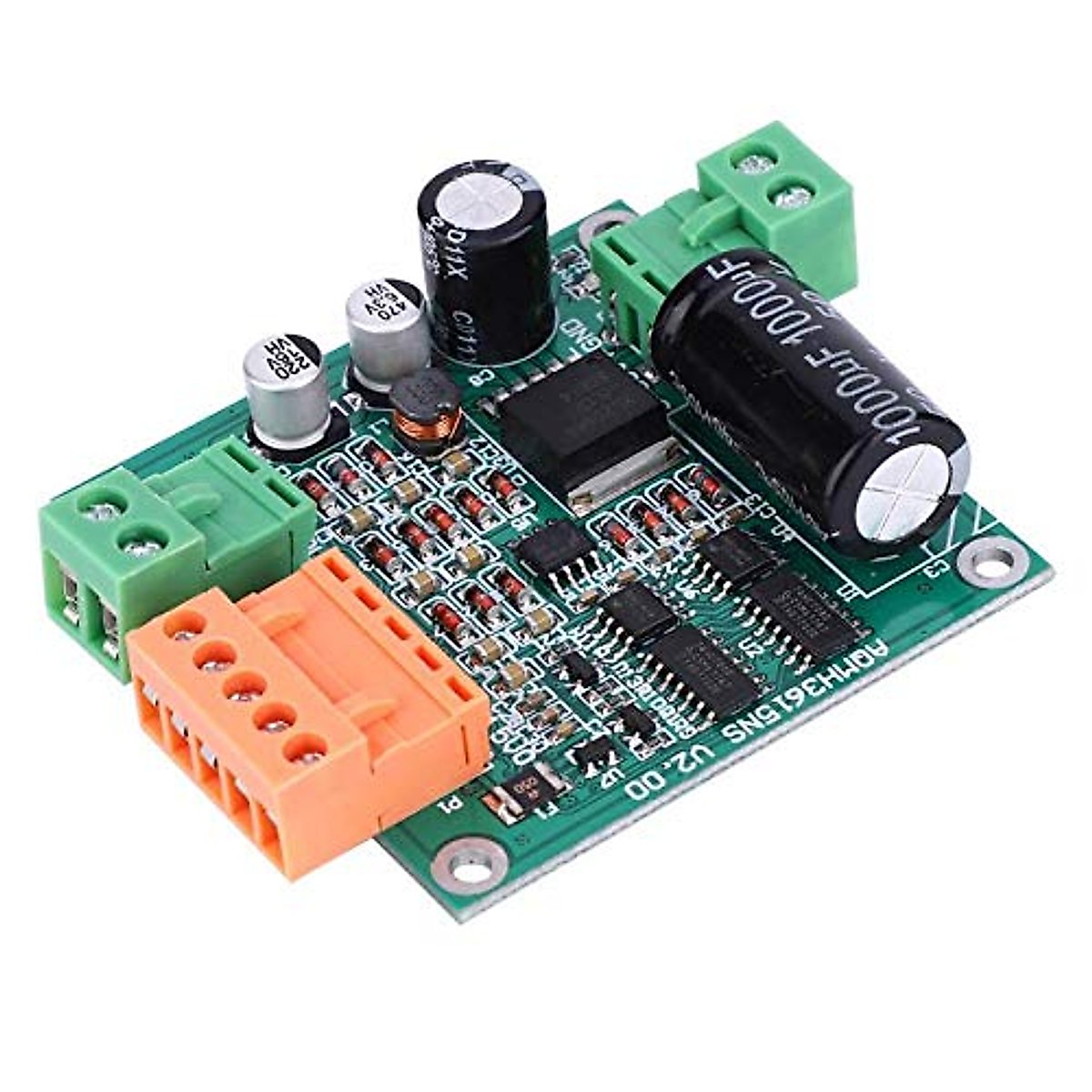 Davitu Motor Driver - Large Power DC Motor Drive Board 12/24/36V H Bridge Positive and Reverse Rotation Full PWM with Undervoltage Protection