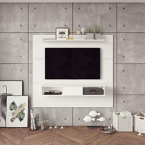 Midtown Concept 2-shelf 70-inch TV Board, White