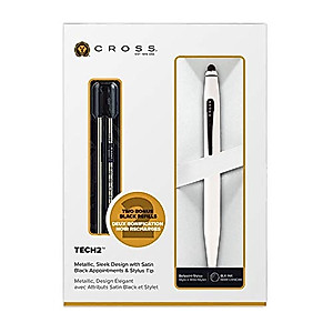 Wacom PTH860 Intuos Pro Creative Pen Tablet (Large) Bundle with Memory Card, Lens Cleaning Wipes (100-Pack), and Ballpoint Pen (White) (4 Items)