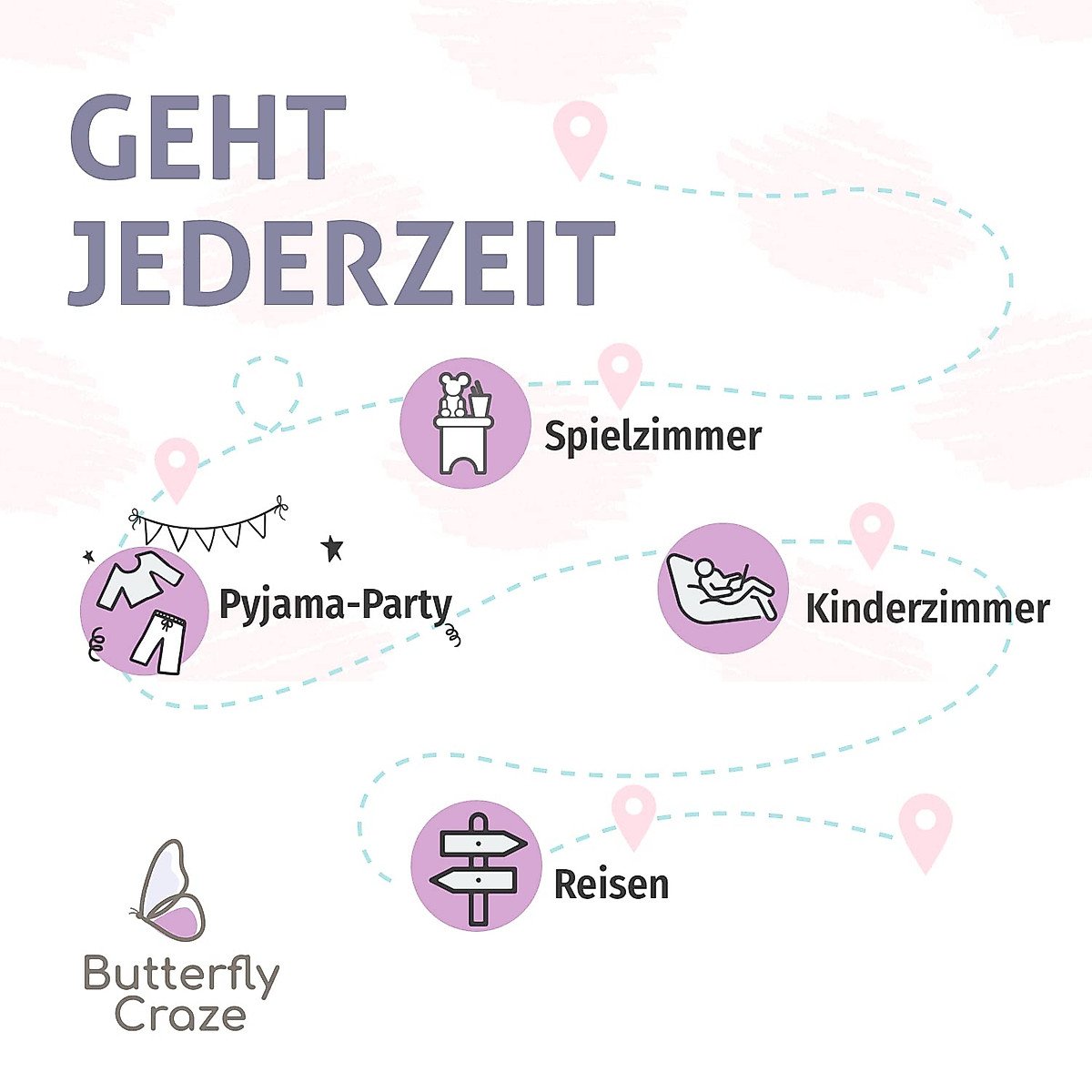 Butterfly Craze Floor Pillow Case, Mattress Bed Lounger Cover, Polka Aqua, Queen Size - Cozy Seating Solution for Kids & Adults, Recliner Cushion, Perfect for Reading, TV Time (Pillow Not Included)