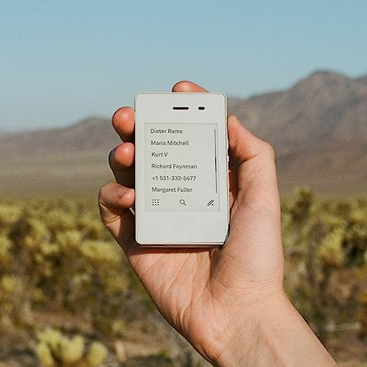 Light Phone II [Light Gray] 4G Volte Phone, Minimalist Phone for Calling & Texting, Bluetooth, WiFi, Personal Hotspot…