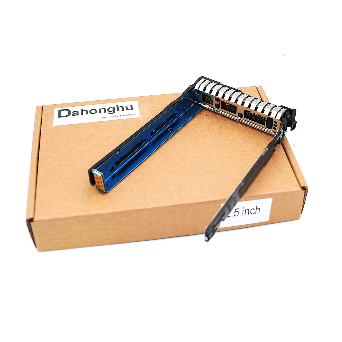 2.5" SFF SAS SATA SSD Hard Drive Carrier Tray Caddy 651687-001 651699-001 for HP Proliant ML350 DL360p DL380P DL160 Gen8 G8 Gen9 G9 with 4 Mounting Screws