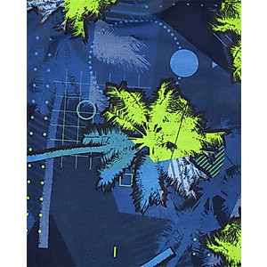 The Children's PlaceThe Children's Place Boys Sleeveless Tank Top and Shorts 2 Piece Pajama SetsSHARK/PALM TREELarge (10/12)