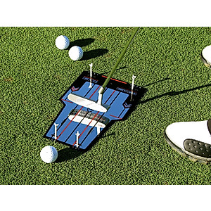 EyeLine Golf Edge Putting Mirror - Portable Putting Training Aids, Practice Putting Indoor/Outdoor and Accurately Improve Your Stroke