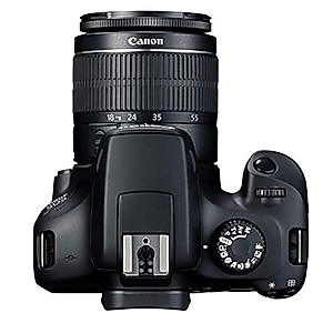 Canon Rebel T100 (EOS 4000D) DSLR Camera w EF-S 18-55mm F/3.5-5.6 Zoom Lens+ Case + 64GB Memory(28pc Bundle) (Renewed)