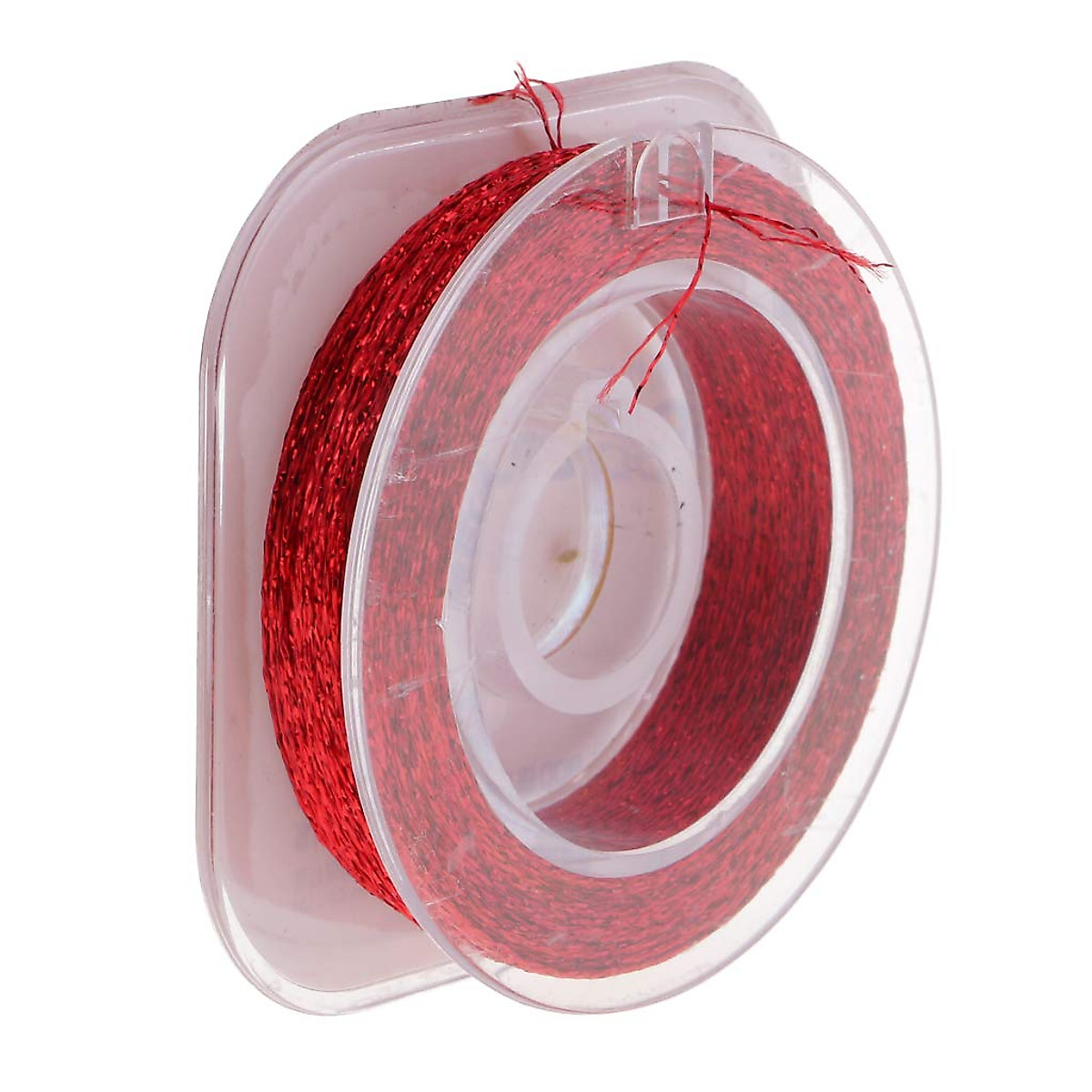Baosity Nylon Whipping Wrapping Thread for Fishing Rod Guides 50m/55yds, Red