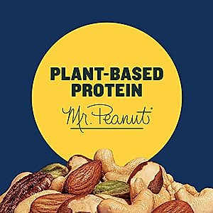 PLANTERS Deluxe Lightly Salted Mixed Nuts, Party Snacks, Plant-Based Protein 15.25oz (1 Canister)