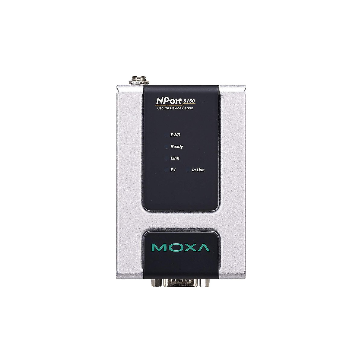 MOXA NPort 6150-1 Port RS-232/422/485 Secure Device Server, 12-48V, w/Adapter