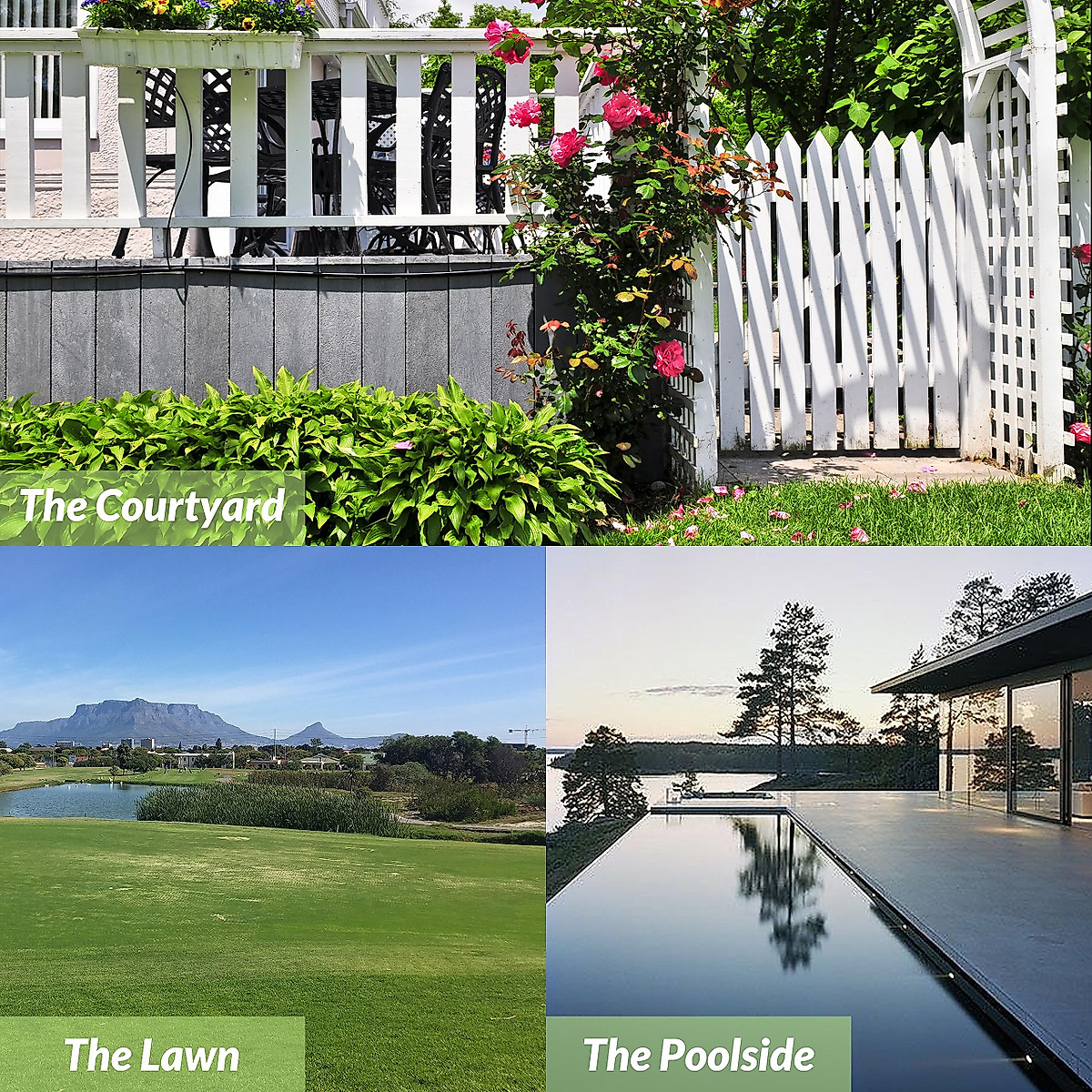 Elevon Patio Conversation Set Outdoor Wicker Furniture with 2 Chairs for Porch and Yard, Beige