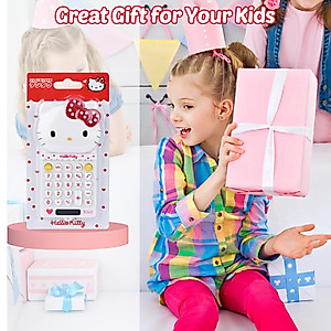 Cute calculator,5.9 * 2.6in,Powered by batteries(Included) 8 Digit with LCD Display,kids calculator,calculator for school,mini calculator,cartoon calculator,Handheld calculator,kawaii calculator