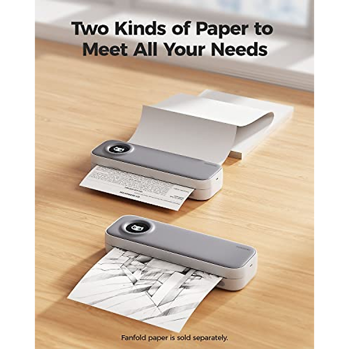 Paperang Portable A4 Thermal Printer - Wireless & Wired Printing