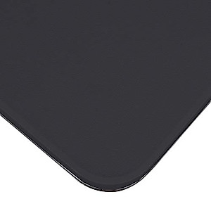 VA Mainstays 5 Piece Resin Plastic Card Table and Four Chairs Set, Black