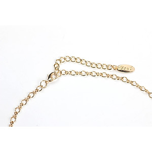 Bocar Flower Collar Necklace, Floral Flower Summer Beach Statement Choker Necklaces for Women Handmade Women Jewelry Party Gift (NK-10241-yellow)