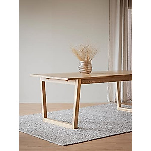 'Giddings' Dining Table. All solid Hardwood. Highest quality on Amazon.
