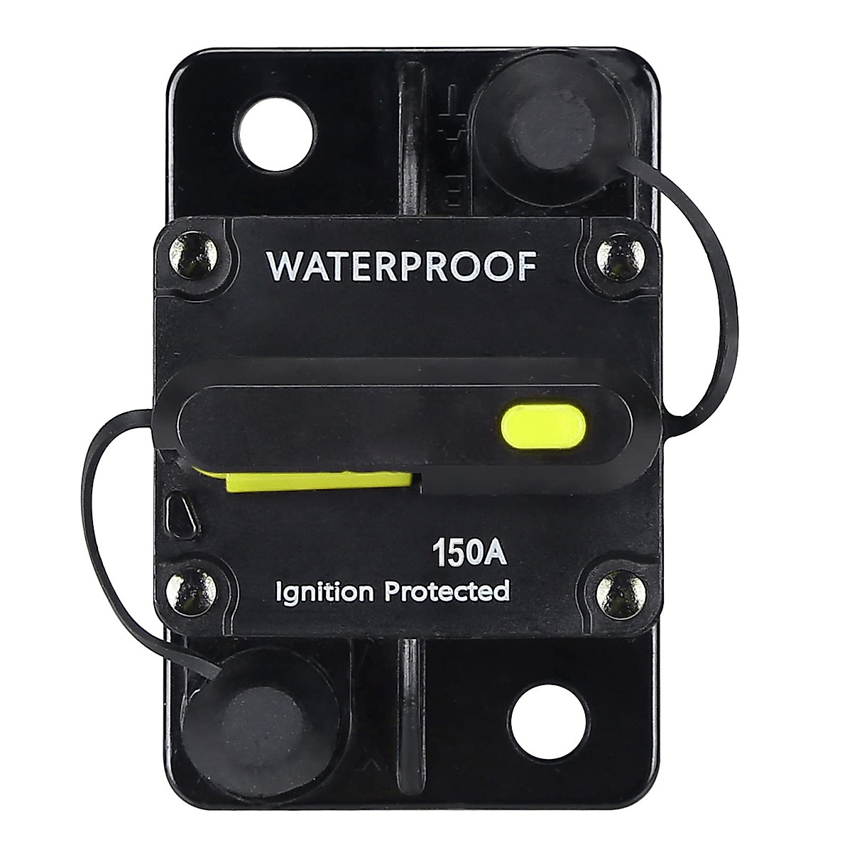 150 Amp Circuit Breaker,with Manual Reset,12V-48V DC, for Car Marine Trolling Motors Boat ATV Manual Power Protect and Automotive Marine Boat Audio System Protection