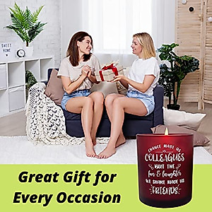 Scented Candles Gifts for Women - Coworker Candles Gifts - Colleagues Leaving, Goodbye Farewell Gfits, Good Luck, Appreciation Gifts, Birthday Gifts for Women, Coworker, Funny Candle Gifts (Vanilla)
